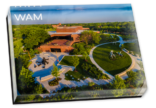 Acrylic WAM Aerial View Magnet – Wichita Art Museum
